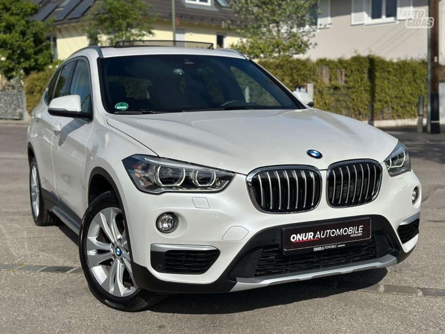 White BMW X1 2018 in Kaunas, with an engine capacity of 2.00 L and mileage of 95 thousand km for 24409 €, photo 1 on AUTOMOTO.COM.LV