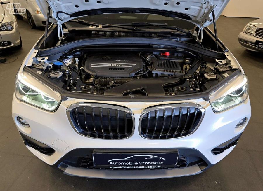 White BMW X1 2018 in Kaunas, with an engine capacity of 1.50 L and mileage of 79 thousand km for 22297 €, photo 14 on AUTOMOTO.COM.LV