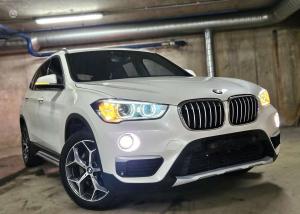 White BMW X1 2018 in Klaipeda, with an engine capacity of 2.00 L and mileage of 225 thousand km for 15450 €, photo  on AUTOMOTO.COM.LV