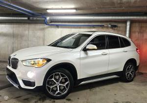 White BMW X1 2018 in Klaipeda, with an engine capacity of 2.00 L and mileage of 225 thousand km for 15450 €, photo 3 on AUTOMOTO.COM.LV