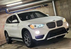 White BMW X1 2018 in Klaipeda, with an engine capacity of 2.00 L and mileage of 225 thousand km for 15450 €, photo 5 on AUTOMOTO.COM.LV