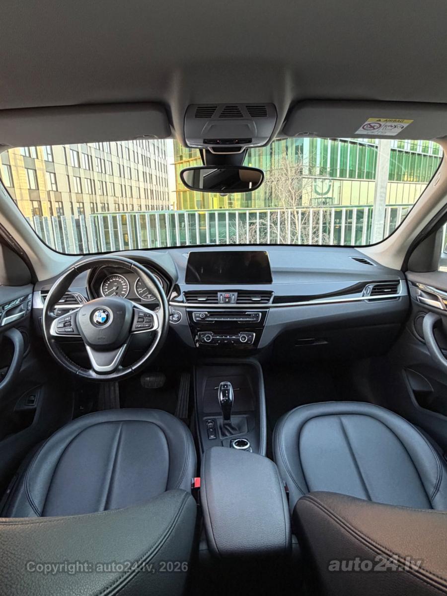 White BMW X1 2018 in Tallinn, with an engine capacity of 2.00 L and mileage of 130 thousand km for 17900 €, photo 13 on AUTOMOTO.COM.LV