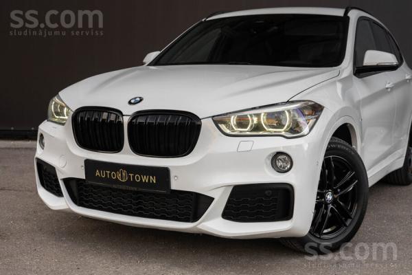White BMW X1 2018 in Riga, with an engine capacity of 2.00 L and mileage of 247 thousand km for 17850 €, photo 2 on AUTOMOTO.COM.LV