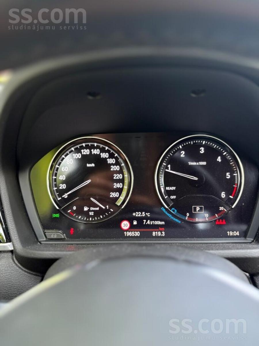 Balts BMW X1 2018 Ogre, ar dzinēja tilpumu 2.00 L un nobraukumu 197 tūkst. km par 18000 €, foto 9 vietnē AUTOMOTO.COM.LV