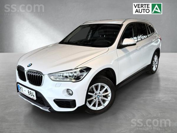White BMW X1 2018 in Riga, with an engine capacity of 2.00 L and mileage of 137 thousand km for 14490 €, photo 1 on AUTOMOTO.COM.LV