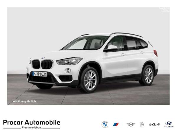 White BMW X1 2019 in Kaunas, with an engine capacity of 1.50 L and mileage of 34 thousand km for 22132 €, photo 1 on AUTOMOTO.COM.LV