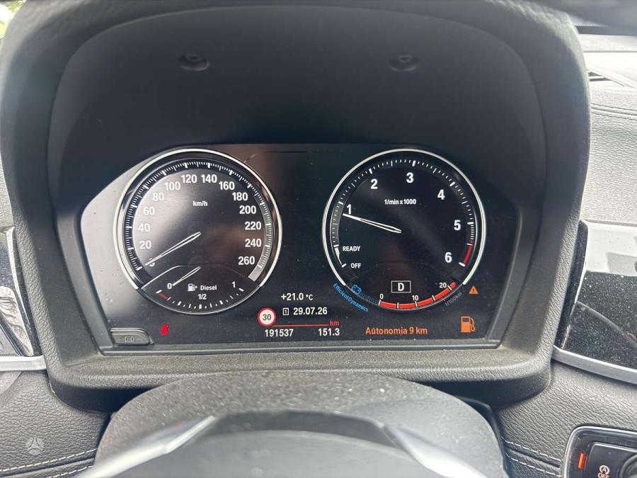 Белый БМВ Х1 2019 в Паневежис, объемом двигателя 2.00 л и пробегом 192 тыс. км за 15500 €, фото 29 на AUTOMOTO.COM.LV