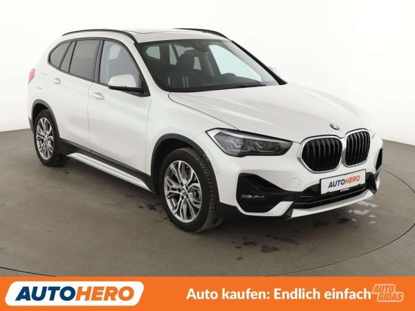 White BMW X1 2020 in Kaunas, with an engine capacity of 1.50 L and mileage of 59 thousand km for 28539 €, photo 8 on AUTOMOTO.COM.LV