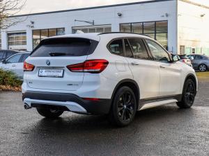 White BMW X1 2021 in Kaunas, with an engine capacity of 1.50 L and mileage of 58 thousand km for 28982 €, photo 5 on AUTOMOTO.COM.LV