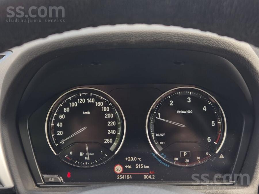 White BMW X1 2021 in Riga, with an engine capacity of 2.00 L and mileage of 254 thousand km for 17490 €, photo 17 on AUTOMOTO.COM.LV