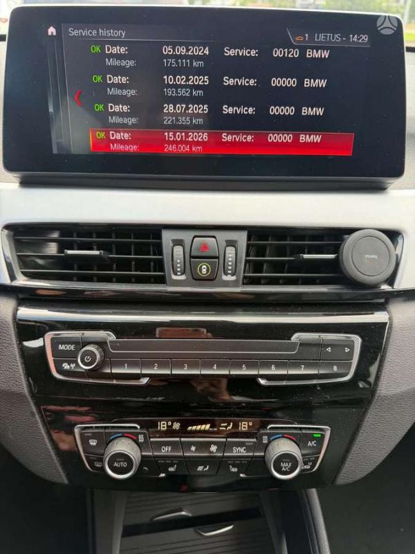 Белый БМВ Х1 2021 в Вильнюс, объемом двигателя 2.00 л и пробегом 290 тыс. км за 14950 €, фото 9 на AUTOMOTO.COM.LV