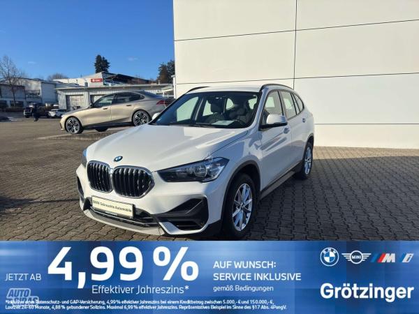 Balts BMW X1 2022 Kauņa, ar dzinēja tilpumu 2.00 L un nobraukumu 57 tūkst. km par 33083 €, foto 1 vietnē AUTOMOTO.COM.LV