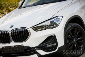 White BMW X1 2022 in Riga, with an engine capacity of 2.00 L and mileage of 0 thousand km for 19400 €, photo 9 on AUTOMOTO.COM.LV