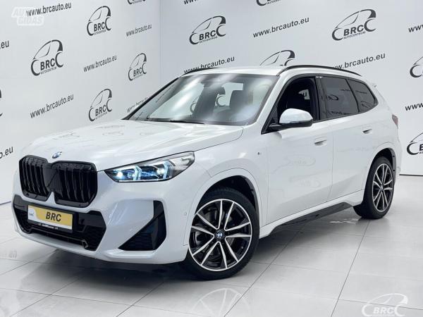 White BMW X1 2023 in Avizieniai, with an engine capacity of 2.00 L and mileage of 35 thousand km for 36500 €, photo 1 on AUTOMOTO.COM.LV