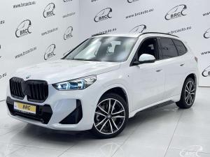 White BMW X1 2023 in Vilnius, with an engine capacity of 2.00 L and mileage of 36 thousand km for 32900 €, photo  on AUTOMOTO.COM.LV