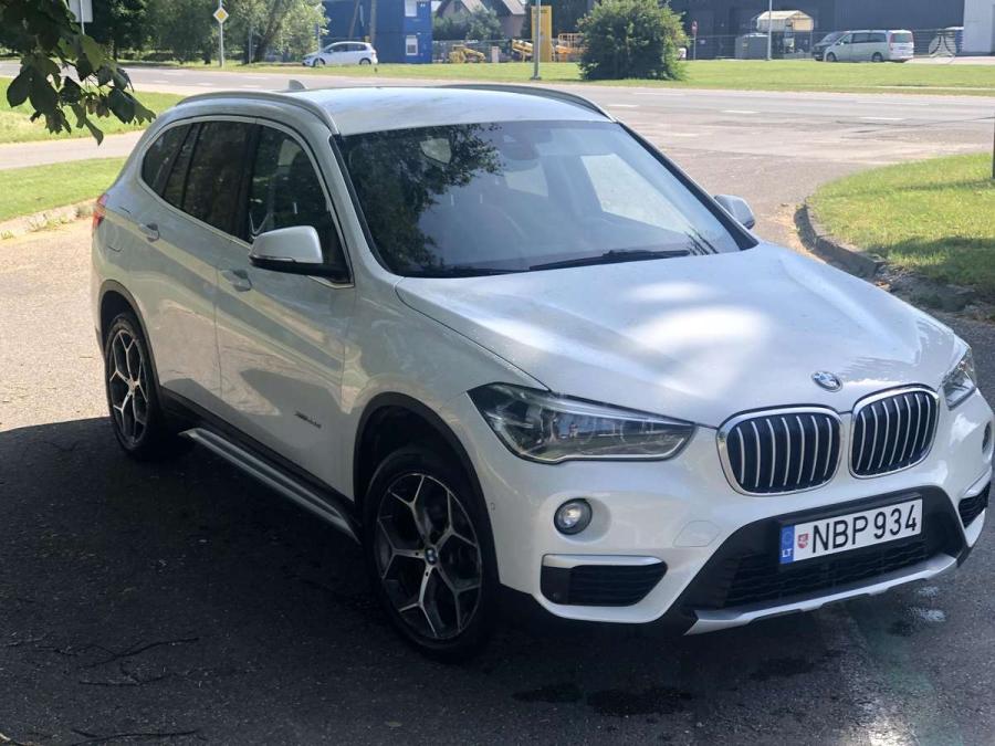 Balts BMW X1 2016 Tauragė, ar dzinēja tilpumu 2.00 L un nobraukumu 220 tūkst. km par 13300 €, foto 3 vietnē AUTOMOTO.COM.LV
