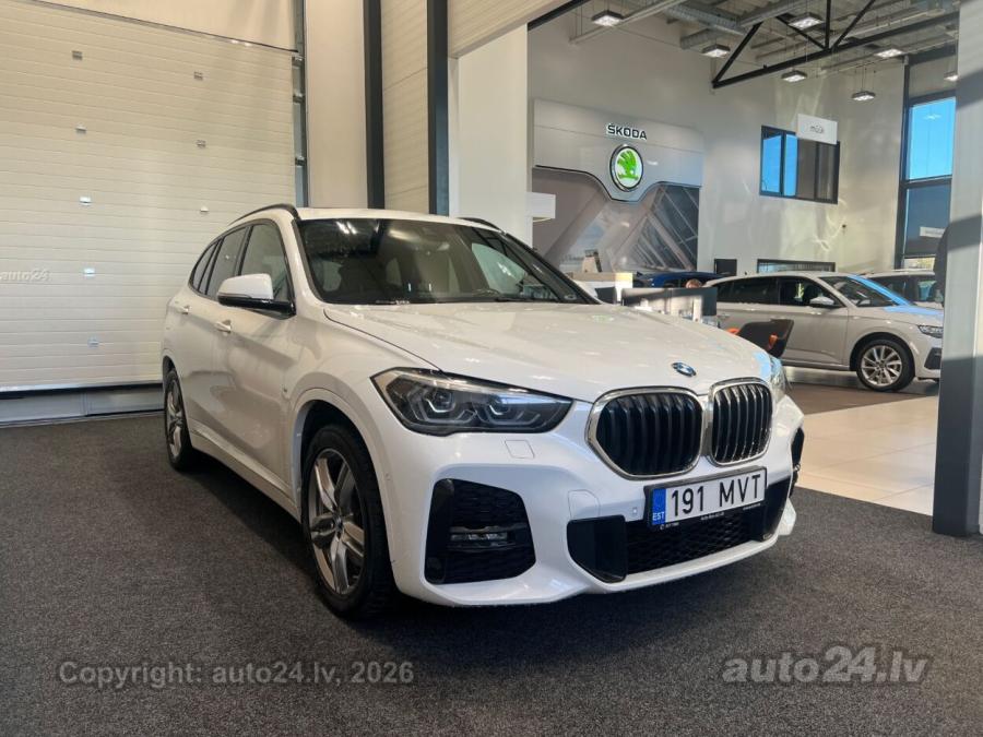 White BMW X1 2021 in Rakvere, with an engine capacity of 2.00 L and mileage of 91 thousand km for 28000 €, photo 1 on AUTOMOTO.COM.LV