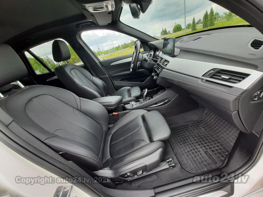 White BMW X1 2021 in Tartu, with an engine capacity of 2.00 L and mileage of 182 thousand km for 23290 €, photo 24 on AUTOMOTO.COM.LV