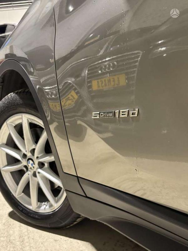 Yellow BMW X1 2017 in Klaipeda, with an engine capacity of 2.00 L and mileage of 154 thousand km for 13900 €, photo 8 on AUTOMOTO.COM.LV