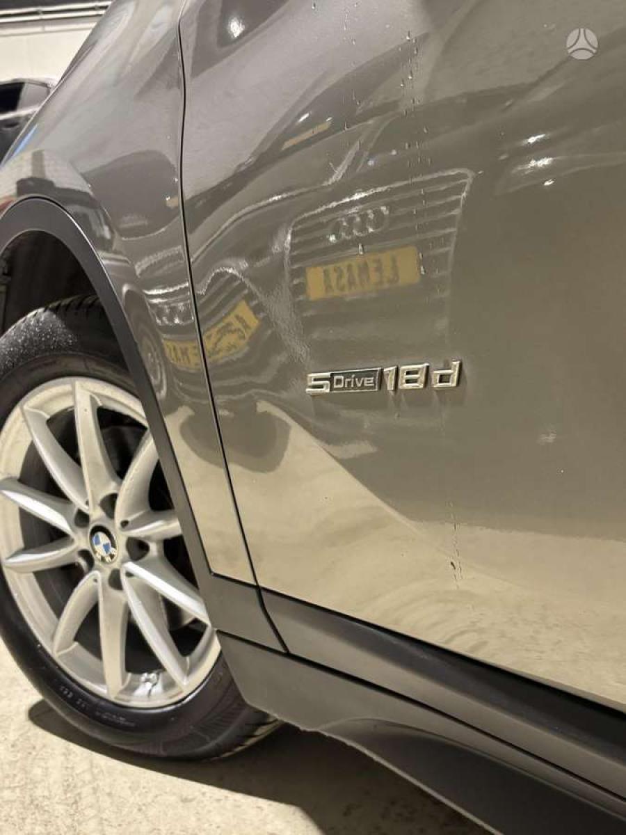 Yellow BMW X1 2017 in Klaipeda, with an engine capacity of 2.00 L and mileage of 154 thousand km for 13900 €, photo 8 on AUTOMOTO.COM.LV