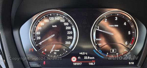 Black BMW X2 2018 in Tartu, with an engine capacity of 2.00 L and mileage of 181 thousand km for 19000 €, photo 10 on AUTOMOTO.COM.LV