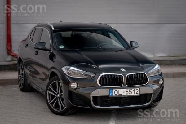 Melns BMW X2 2018 Tukums, ar dzinēja tilpumu 2.00 L un nobraukumu 258 tūkst. km par 18490 €, foto 1 vietnē AUTOMOTO.COM.LV