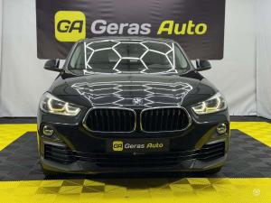 Black BMW X2 2018 in Vilnius, with an engine capacity of 2.00 L and mileage of 240 thousand km for 13990 €, photo 3 on AUTOMOTO.COM.LV