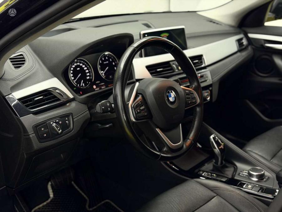 Melns BMW X2 2018 Viļņa, ar dzinēja tilpumu 2.00 L un nobraukumu 240 tūkst. km par 12990 €, foto 10 vietnē AUTOMOTO.COM.LV