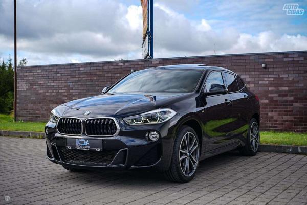Melns BMW X2 2018 Kauņa, ar dzinēja tilpumu 2.00 L un nobraukumu 152 tūkst. km par 19450 €, foto 4 vietnē AUTOMOTO.COM.LV