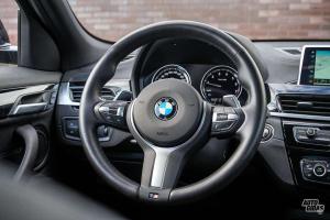 Black BMW X2 2018 in Kaunas, with an engine capacity of 2.00 L and mileage of 152 thousand km for 19450 €, photo 16 on AUTOMOTO.COM.LV