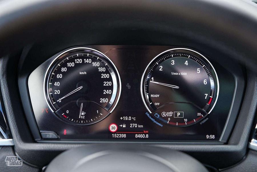 Black BMW X2 2018 in Kaunas, with an engine capacity of 2.00 L and mileage of 152 thousand km for 19450 €, photo 22 on AUTOMOTO.COM.LV