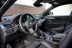 Black BMW X2 2018 in Kaunas, with an engine capacity of 2.00 L and mileage of 152 thousand km for 19450 €, photo 25 on AUTOMOTO.COM.LV