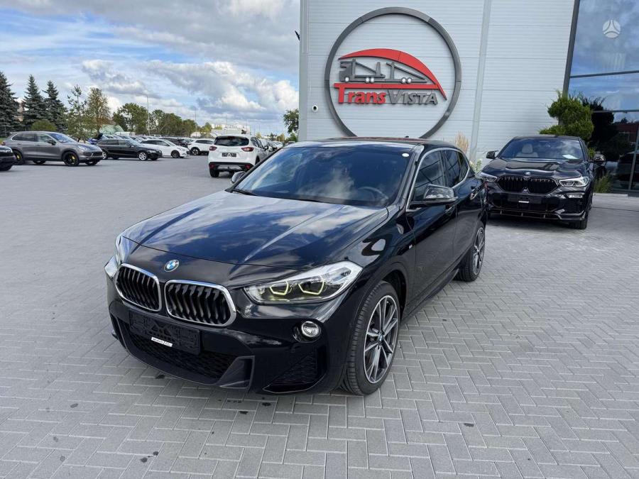 Black BMW X2 2018 in Telschi, with an engine capacity of 2.00 L and mileage of 235 thousand km for 14999 €, photo 1 on AUTOMOTO.COM.LV
