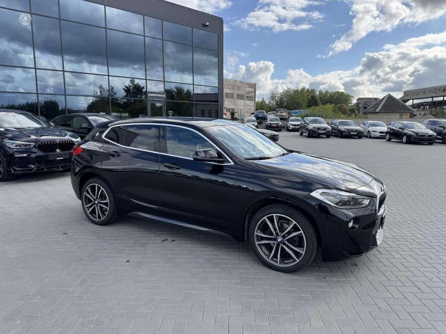 Black BMW X2 2018 in Telschi, with an engine capacity of 2.00 L and mileage of 235 thousand km for 14999 €, photo 9 on AUTOMOTO.COM.LV