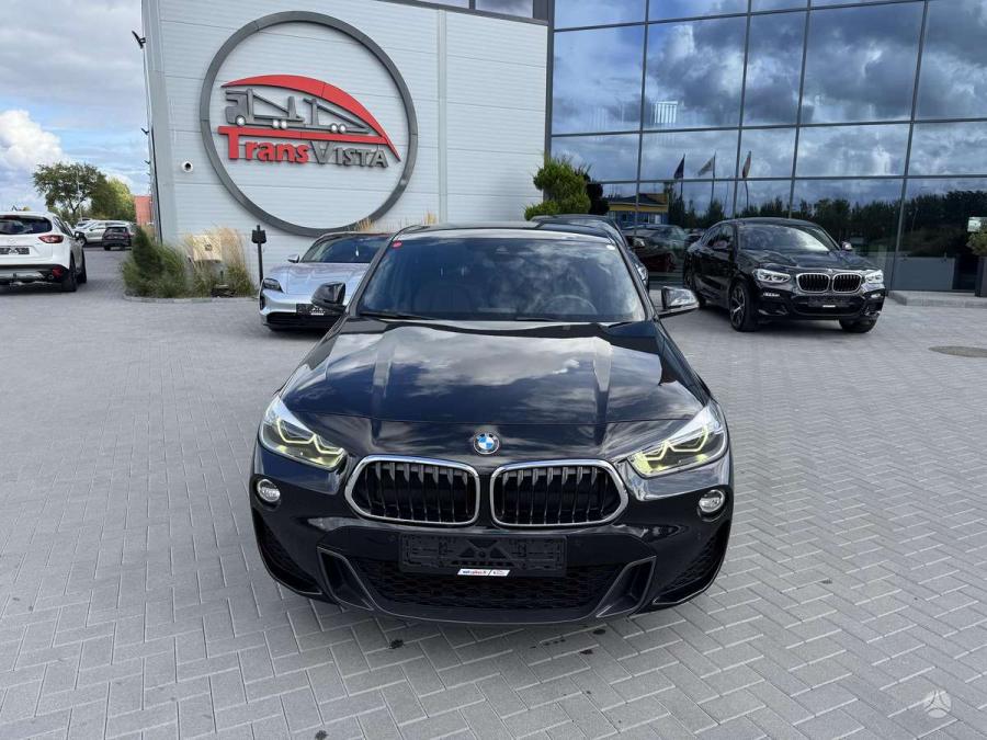 Black BMW X2 2018 in Telschi, with an engine capacity of 2.00 L and mileage of 235 thousand km for 14999 €, photo 11 on AUTOMOTO.COM.LV