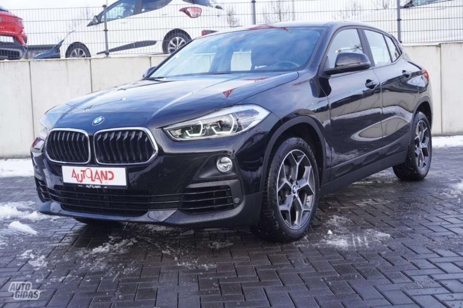 Melns BMW X2 2019 Kauņa, ar dzinēja tilpumu 1.50 L un nobraukumu 71 tūkst. km par 25480 €, foto 2 vietnē AUTOMOTO.COM.LV