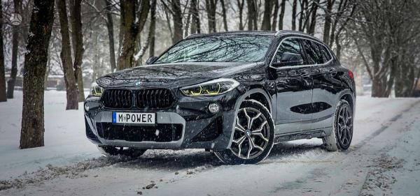 Black BMW X2 2019 in Marijampole, with an engine capacity of 2.00 L and mileage of 210 thousand km for 16555 €, photo 8 on AUTOMOTO.COM.LV