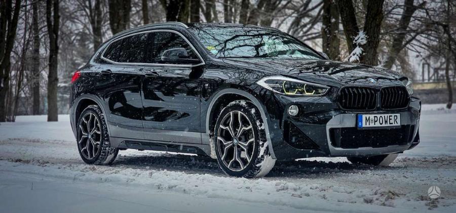 Melns BMW X2 2019 Marijampole, ar dzinēja tilpumu 2.00 L un nobraukumu 210 tūkst. km par 16555 €, foto 2 vietnē AUTOMOTO.COM.LV
