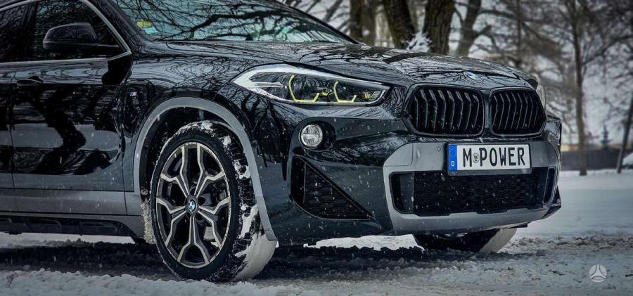 Melns BMW X2 2019 Marijampole, ar dzinēja tilpumu 2.00 L un nobraukumu 210 tūkst. km par 16555 €, foto 3 vietnē AUTOMOTO.COM.LV