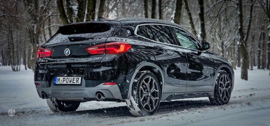 Melns BMW X2 2019 Marijampole, ar dzinēja tilpumu 2.00 L un nobraukumu 210 tūkst. km par 16555 €, foto 6 vietnē AUTOMOTO.COM.LV