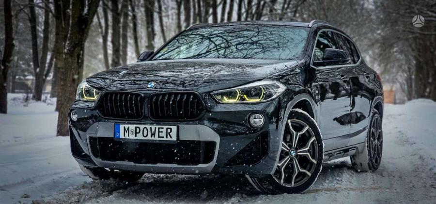 Melns BMW X2 2019 Marijampole, ar dzinēja tilpumu 2.00 L un nobraukumu 210 tūkst. km par 16555 €, foto 10 vietnē AUTOMOTO.COM.LV