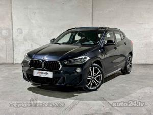 Black BMW X2 2019 in Tallinn, with an engine capacity of 2.00 L and mileage of 211 thousand km for 20650 €, photo 2 on AUTOMOTO.COM.LV