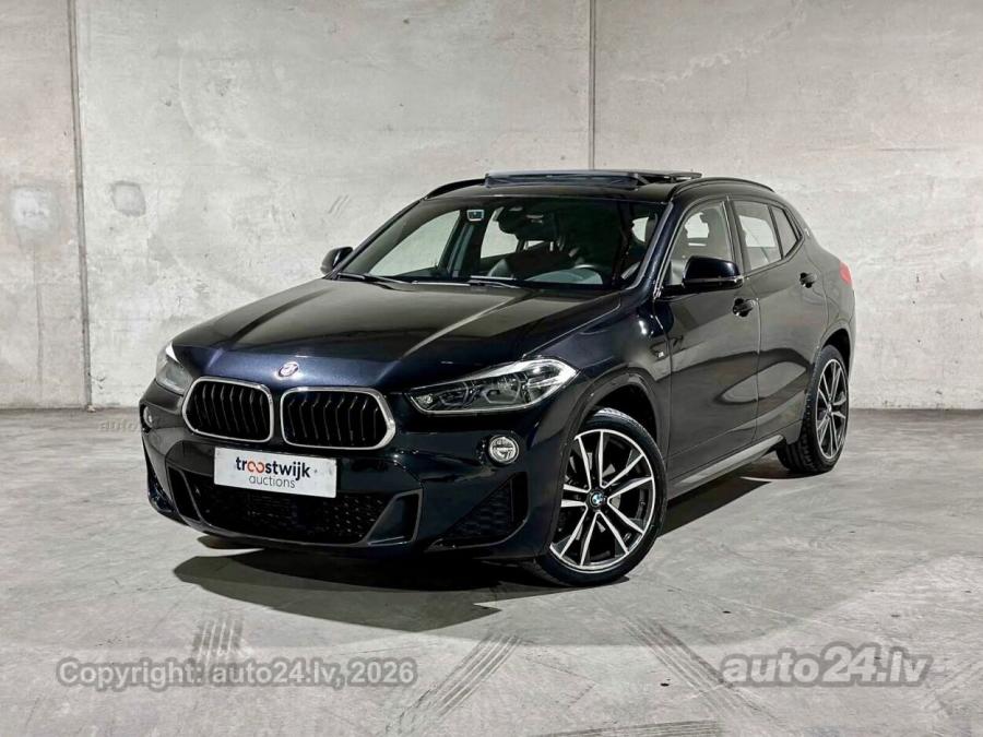 Black BMW X2 2019 in Tallinn, with an engine capacity of 2.00 L and mileage of 211 thousand km for 20650 €, photo 2 on AUTOMOTO.COM.LV