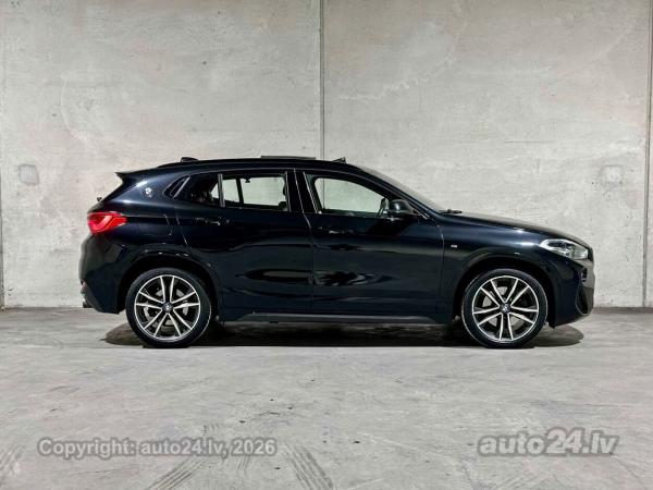 Black BMW X2 2019 in Tallinn, with an engine capacity of 2.00 L and mileage of 211 thousand km for 20650 €, photo 5 on AUTOMOTO.COM.LV