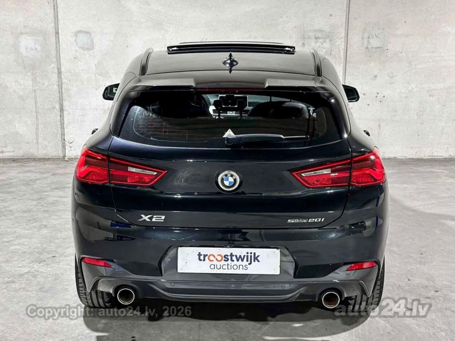Black BMW X2 2019 in Tallinn, with an engine capacity of 2.00 L and mileage of 211 thousand km for 20650 €, photo 7 on AUTOMOTO.COM.LV