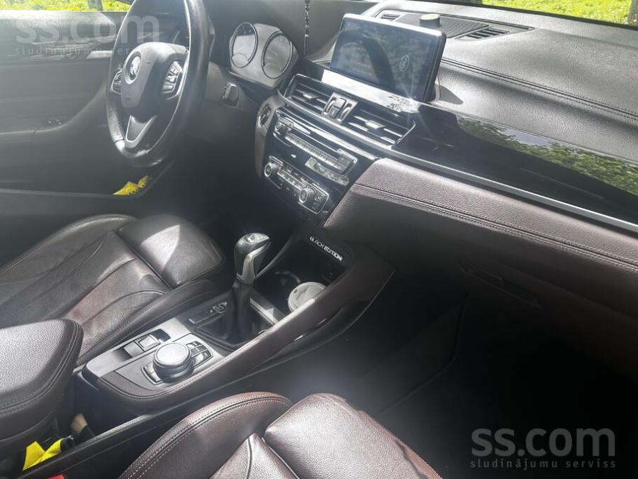Melns BMW X2 2019 Rīga, ar dzinēja tilpumu 2.00 L un nobraukumu 140 tūkst. km par 19200 €, foto 16 vietnē AUTOMOTO.COM.LV