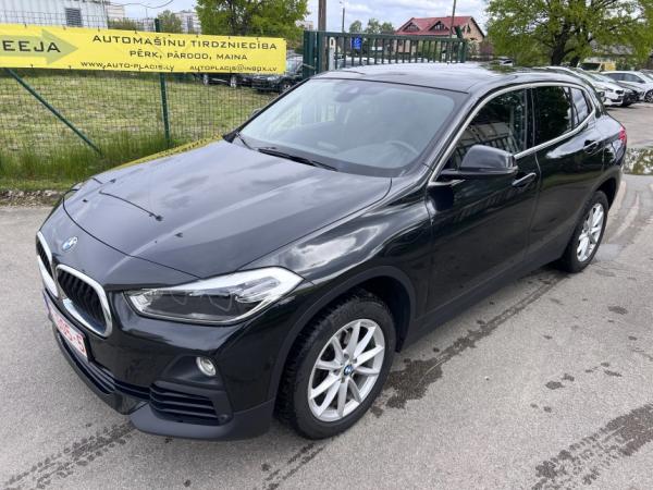 Black BMW X2 2019 in Riga, with an engine capacity of 2.00 L and mileage of 237 thousand km for 17950 €, photo 1 on AUTOMOTO.COM.LV
