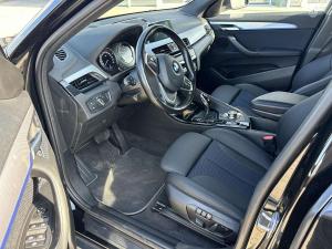 Black BMW X2 2019 in Vilnius, with an engine capacity of 2.00 L and mileage of 240 thousand km for 14300 €, photo 15 on AUTOMOTO.COM.LV
