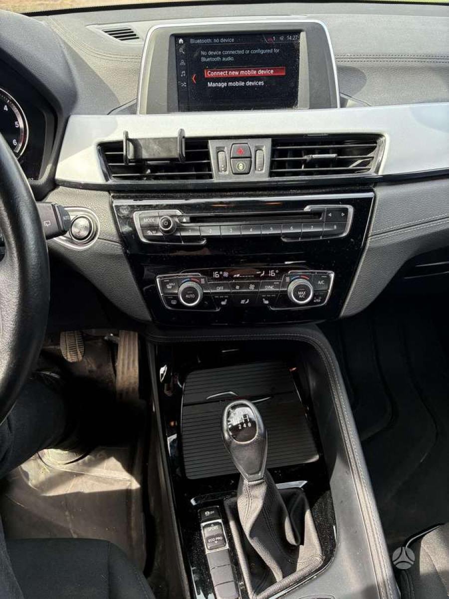 Melns BMW X2 2019 Kauņa, ar dzinēja tilpumu 2.00 L un nobraukumu 162 tūkst. km par 13900 €, foto 8 vietnē AUTOMOTO.COM.LV