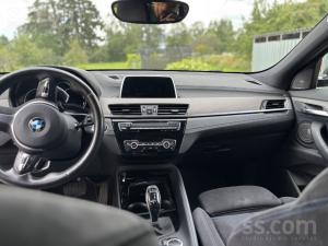 Black BMW X2 2019 in Riga, with an engine capacity of 2.00 L and mileage of 129 thousand km for 20900 €, photo 5 on AUTOMOTO.COM.LV